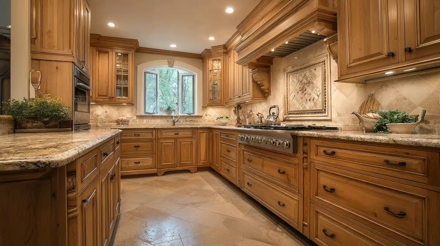 How to Make Oak Kitchen Cabinets Look Modern (2026 Design Guide ...